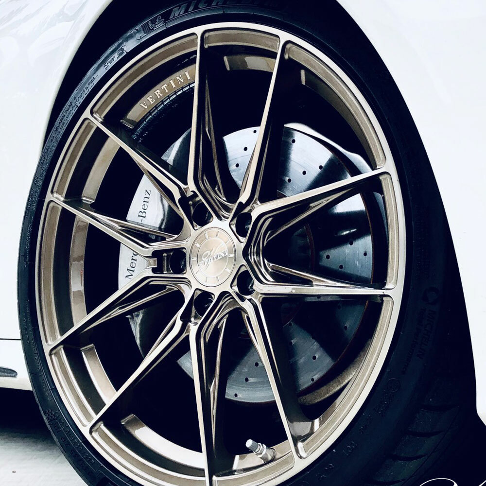 20" Vertini RFS1.8 Bronze 20x9 20x11 Wheels Rims Fits Benz CLS400 ...