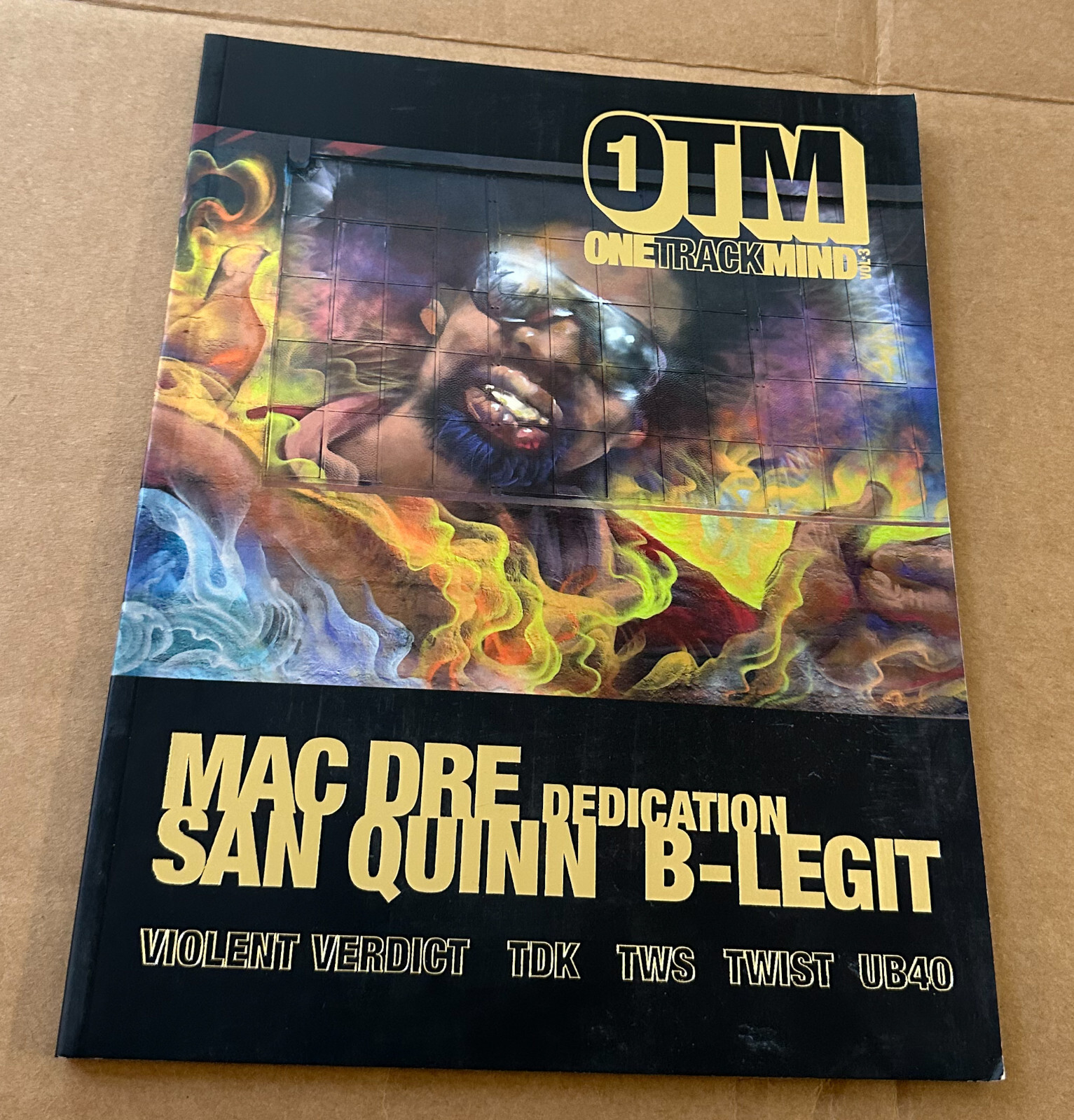 Mac Dre Andre Hicks One Track Mind Magazine Graffiti Spray Paint UB40 B-Legit | eBay