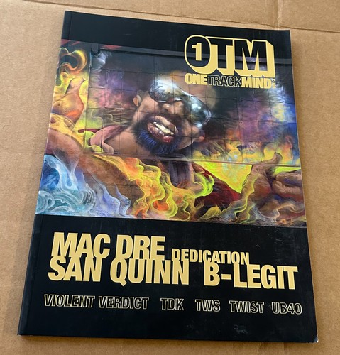 Mac Dre Andre Hicks One Track Mind Magazine Graffiti Spray Paint UB40 B ...