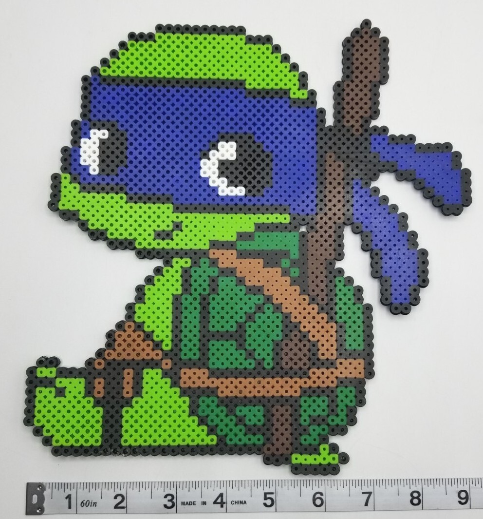 Tmnt Perler Beads Letters Pin On Perler Bead Ideas For The Kids
