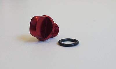 TAPPO OLIO MOTORE INGRANAGGI + O-RING ERGAL ROSSO OIL CAP RED BETA Quadra 50 | eBay