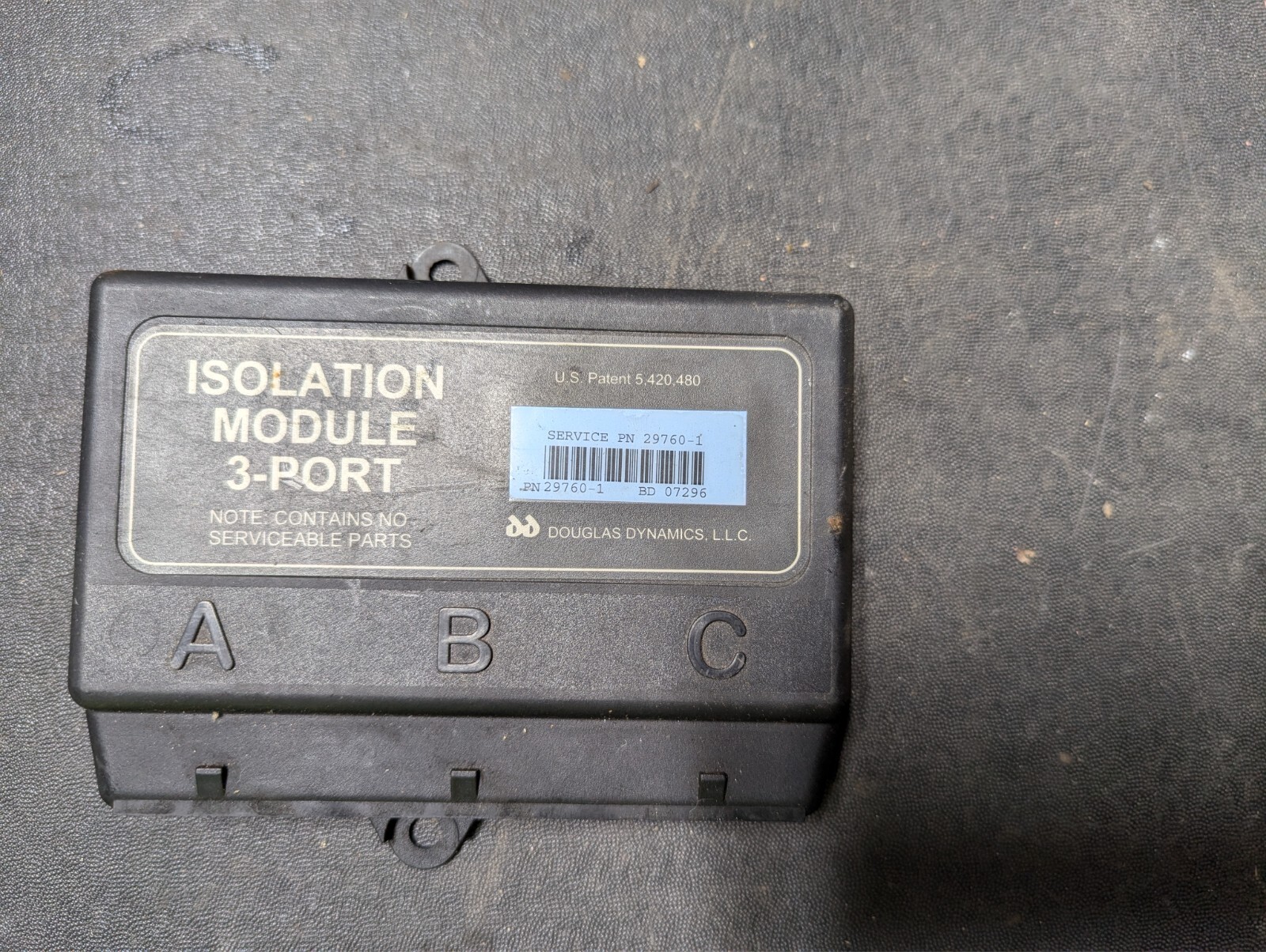 Plow isolation module Douglos Dynamics 29760-1 | eBay