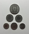 Lot Of 6 Mixed Denomination Swiss Franc Coins Denomination: 1/2FR, 1FR ...