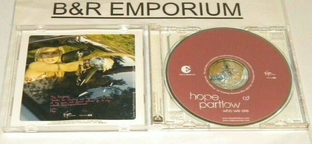 Hope Partlow - Who We Are - (2005 Virgin Records) - Used CD | eBay