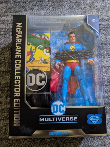 Superman McFarlane DC Multiverse Action Comics Coll. Ed. #01 SEALED | eBay
