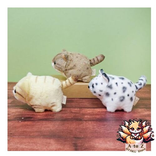 NEW Naitou Design Pochamaru Feline Series S Sand Cat Plush Toy Approx ...