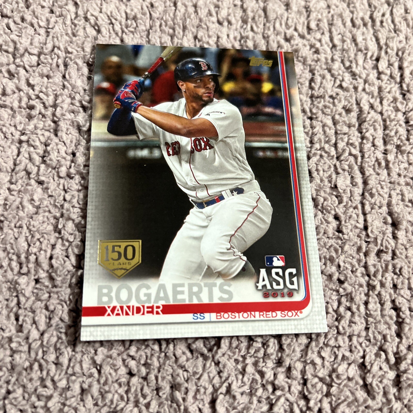 2019 Topps Update Xander Bogaerts #US144 150th Gold Stamp Boston Red ...