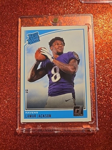 2018 Panini Donruss - Rated Rookie #317 Lamar Jackson (RC) | eBay