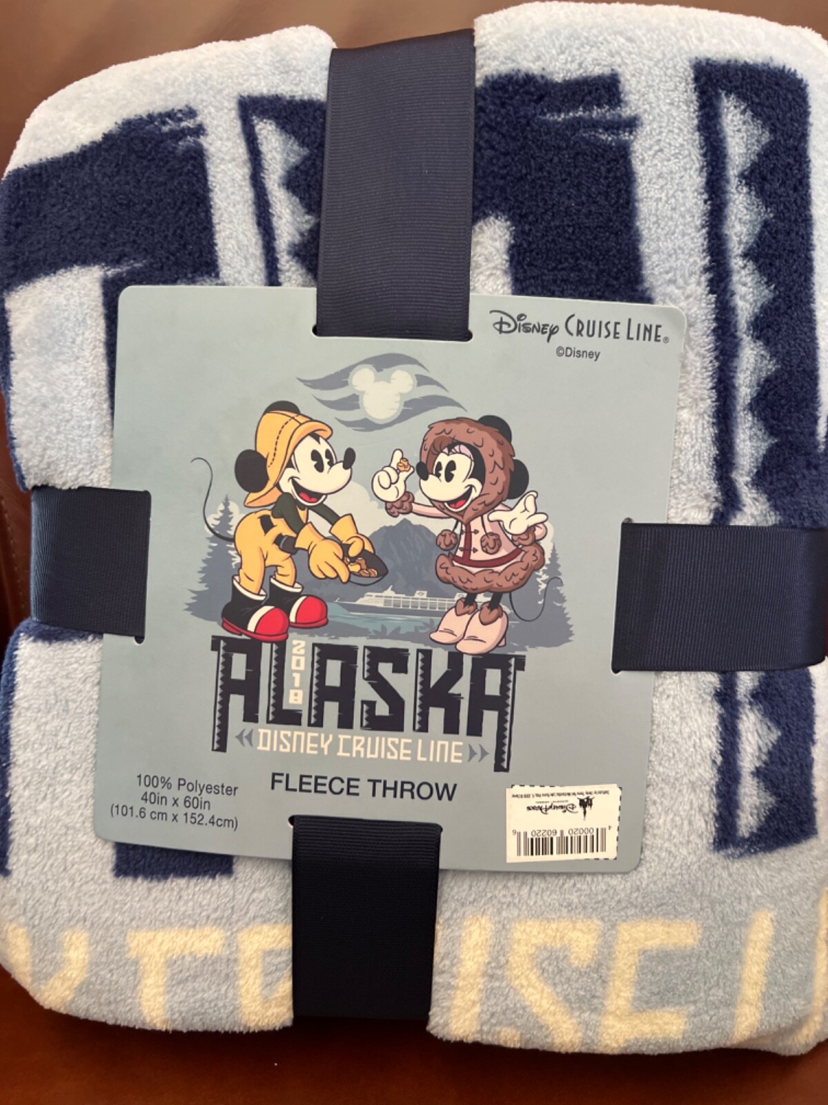 2018 NWT Disney Cruise Line Alaska Mickey Mouse Fleece Throw Blanket | eBay