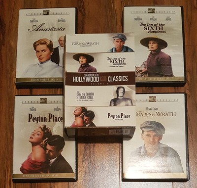 /3755 Fox Studio Classics DVD Box Set - Anastasia, Grapes Wrath, Peyton, Inn 24543103301 | eBay