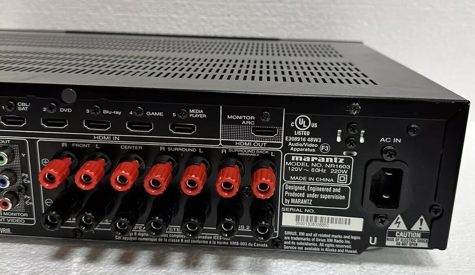 MARANTZ NR1603 7.1 Home Theater Receiver | eBay