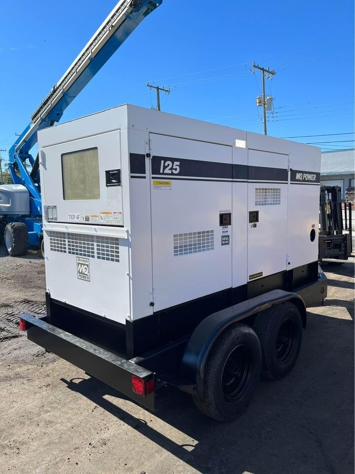 2017 125kVA Multiquip Whisperwatt DCA125SSIU4F Super Silent Diesel ...