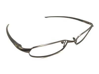NIKE Flexon 4105 224 Bronze Brown Oval Full Rim Eyeglasses Frames 54-17 ...