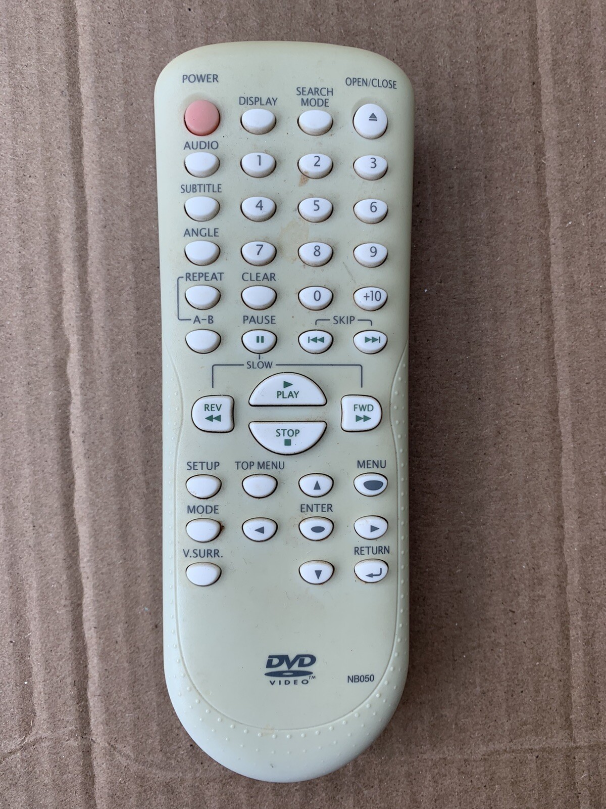 DVD Video Remote Control NB050 -Gray Tested Working | eBay