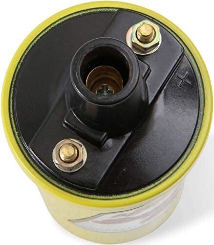 ACCEL SUPER STOCK IGNITION COIL,YELLOW,42,000V,1.4 OHM,POINTS STYLE ...