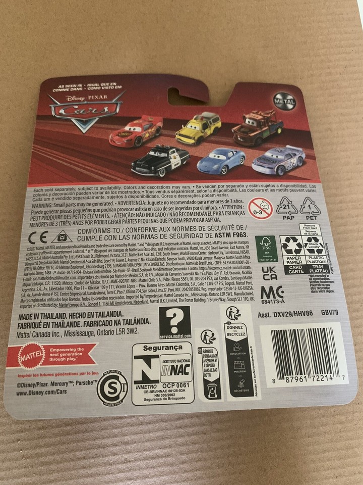 DISNEY PIXAR CARS KEVIN RACINGTIRE | eBay