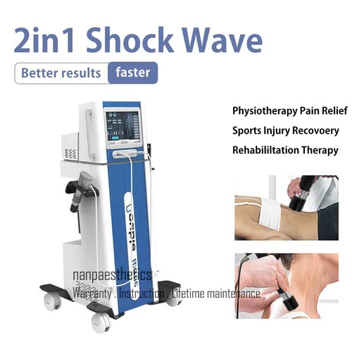 Dual ESWT Near Focus Pneumatic Electromagnetic Shock Wave Machine ...