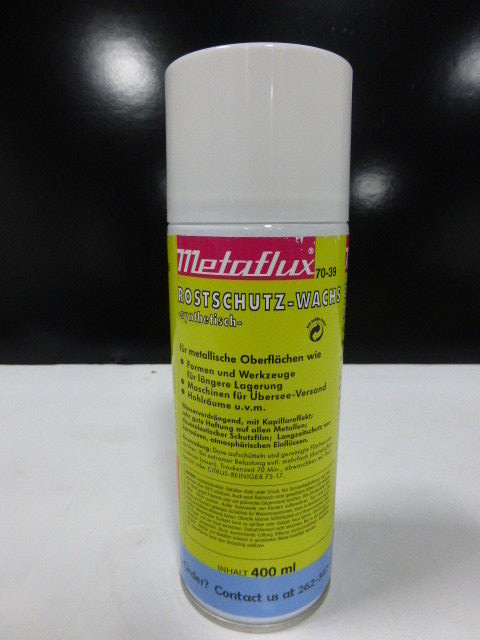 Metaflux 70-39 Corrosion Protector Wax 400 mL Spray Can