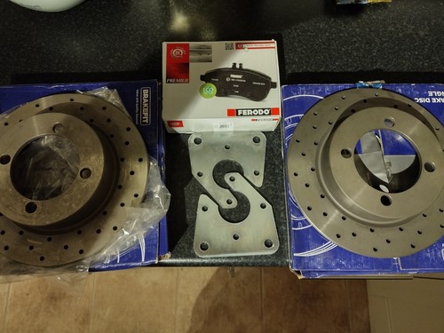 Reliant Robin Rialto Axle Trike Brake Disc Conversion Kit Brand New ...