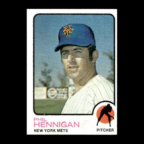 Phil Hennigan 1973 Topps New York Mets #107 Nice R303 | eBay