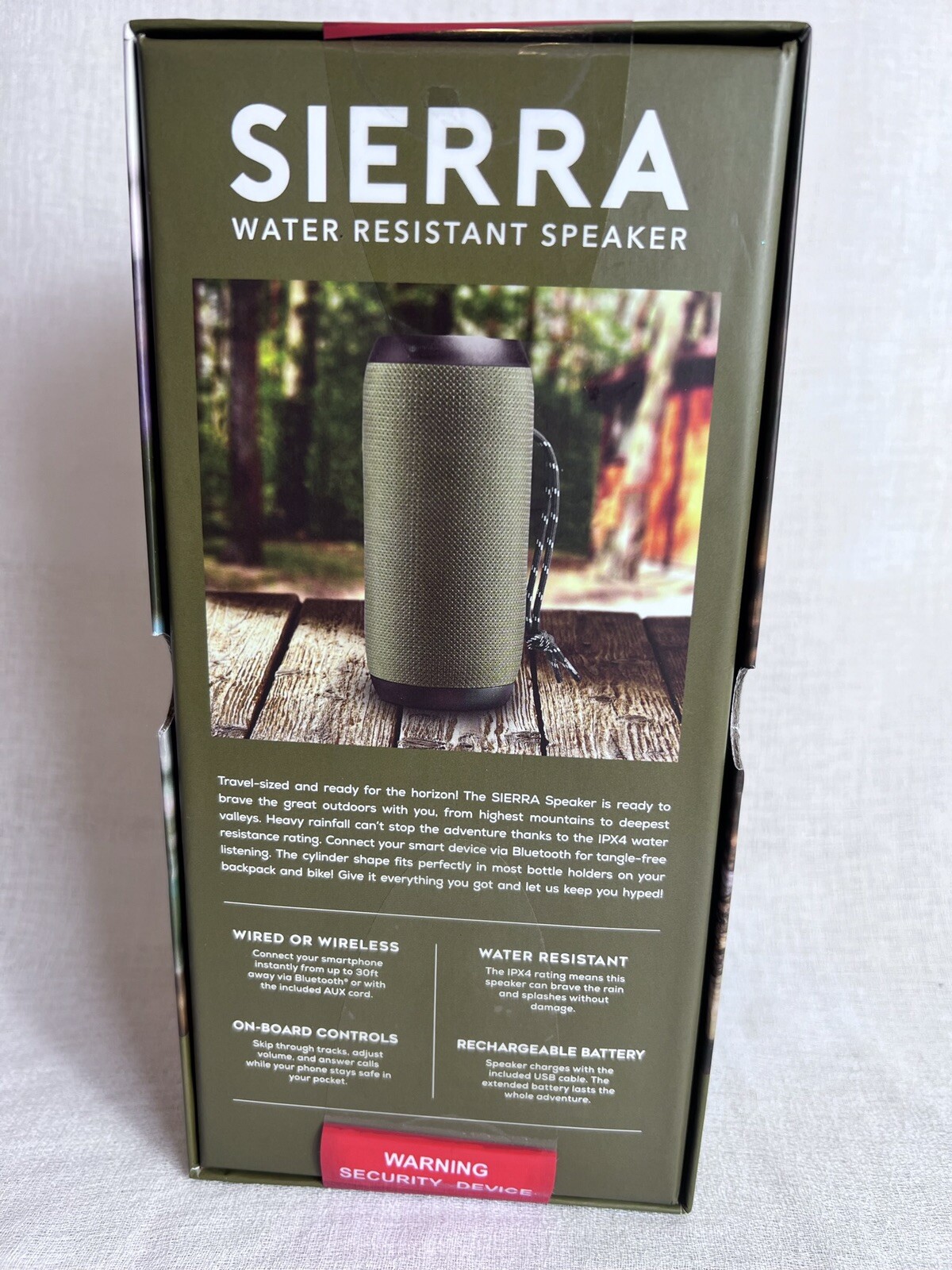 MERKURY Innovations SIERRA Wireless Bluetooth Speaker: NEW SEALED ...