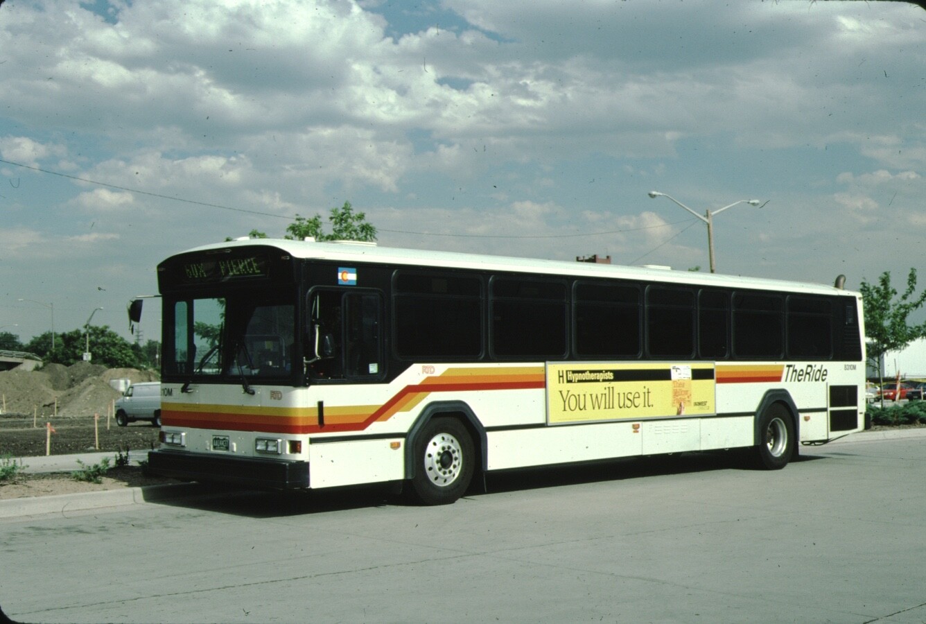 Denver RTD TheRide Gillig bus Kodachrome original Kodak Slide | eBay