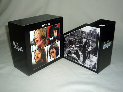 The Beatles : Let it be empty promo box for Japan mini lp,Jewelcase cd ...