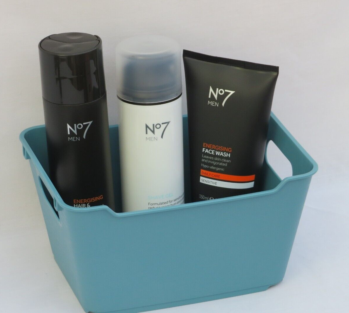 No7 Men Bundle ️ Hair & Body Wash. Shave Gel. Face Wash ️ Brand New ...