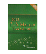 US Master Tax Guide (2013) by CCH Tax Law Editors (2012, Trade ...