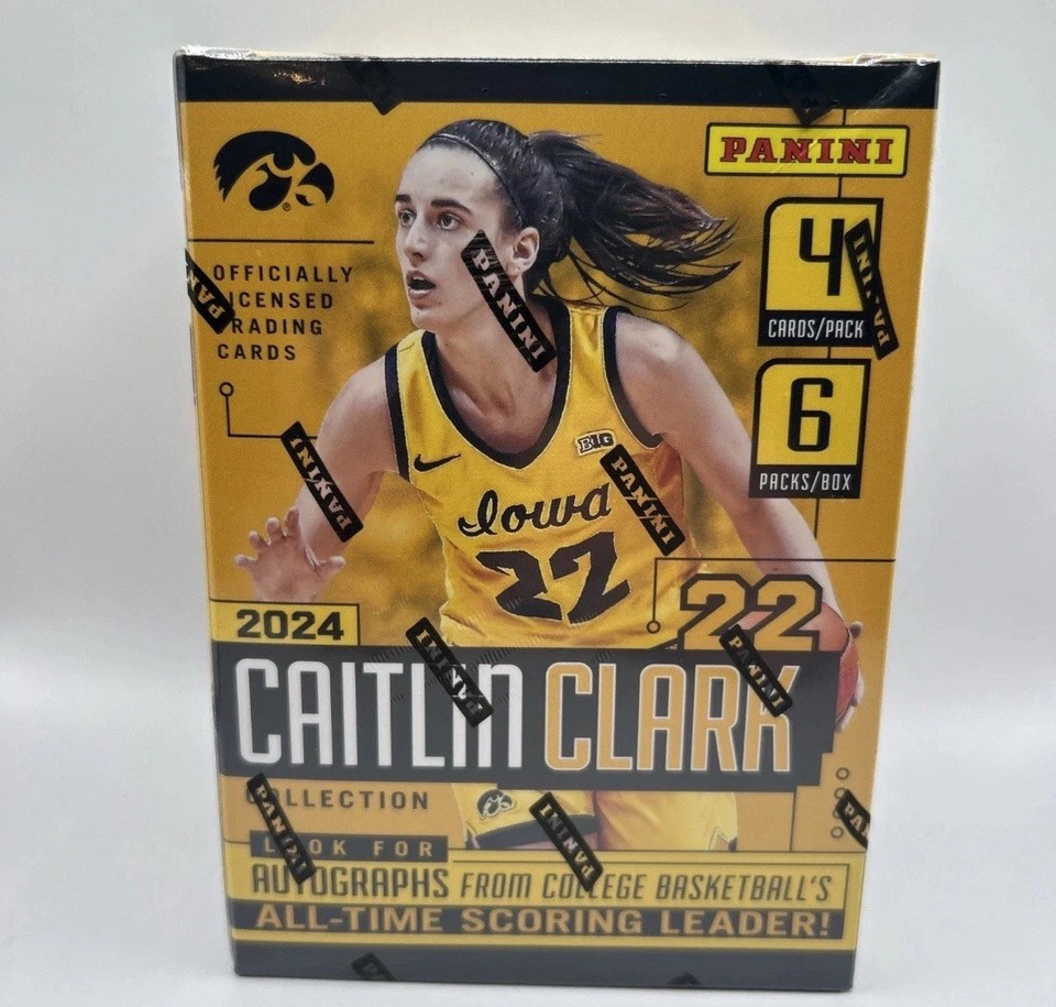 2024 Caitlin Clark NIL Collection Trading Card Box (Hobby Blaster ...