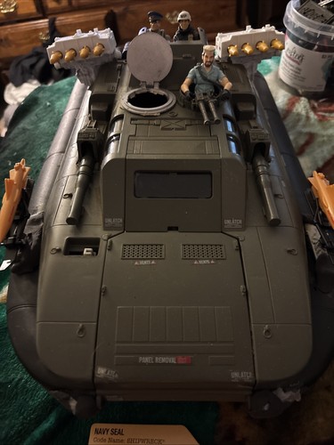 Vintage 1984 Hasbro GI Joe ARAH Killer WHALE Hovercraft Custom 30th Ann ...
