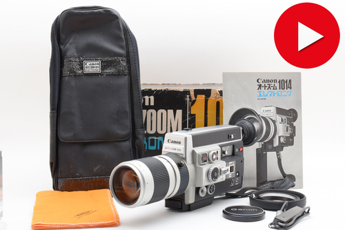 [Mint in Box] Canon Auto Zoom 1014 Electronic Super 8 Movie Camera From ...