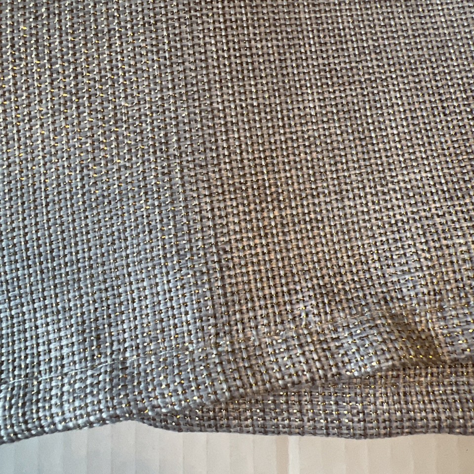 American Linen Home Collection Tablecloth 54”x84” Silver Gray NWT | eBay