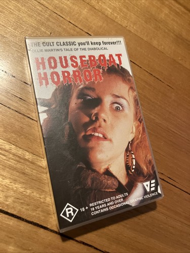 Houseboat Horror - VHS Tape - Ollie Martin - Cult Horror Very Rare! | eBay