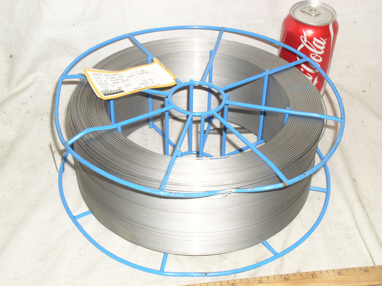 Sandvik 430 430LCBTI .035 .89 Mm SS Ferritic MIG TIG Plasma Welding ...