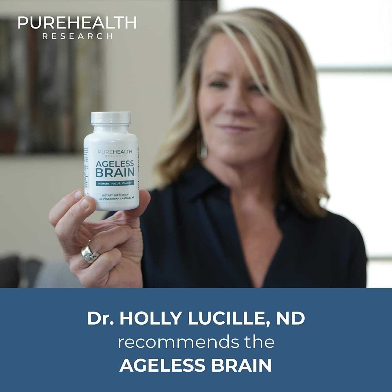 Ageless Brain - Memory, Focus & Clarity. Doctor Formulated, Brain ...