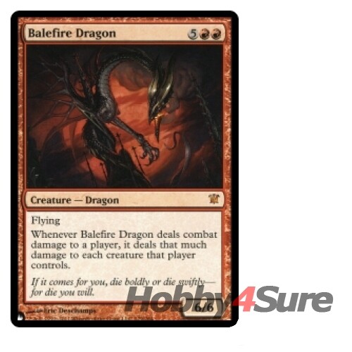 Balefire Dragon M/NM Magic: The Gathering MTG Mystery Booster/the List ...