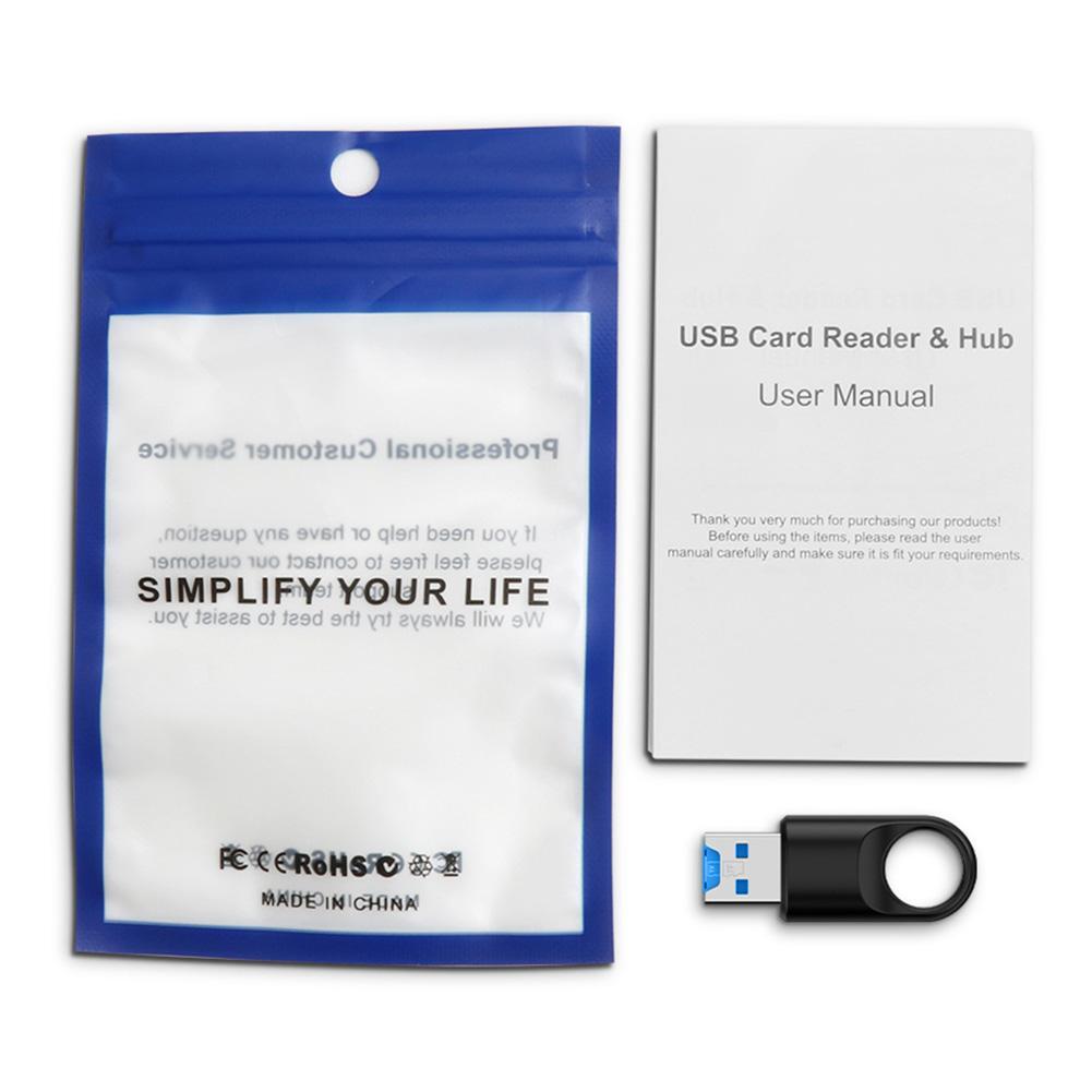 Memory Card Reader Adapter USB 3.0 High Speed USB 3.0 Memory Card ...