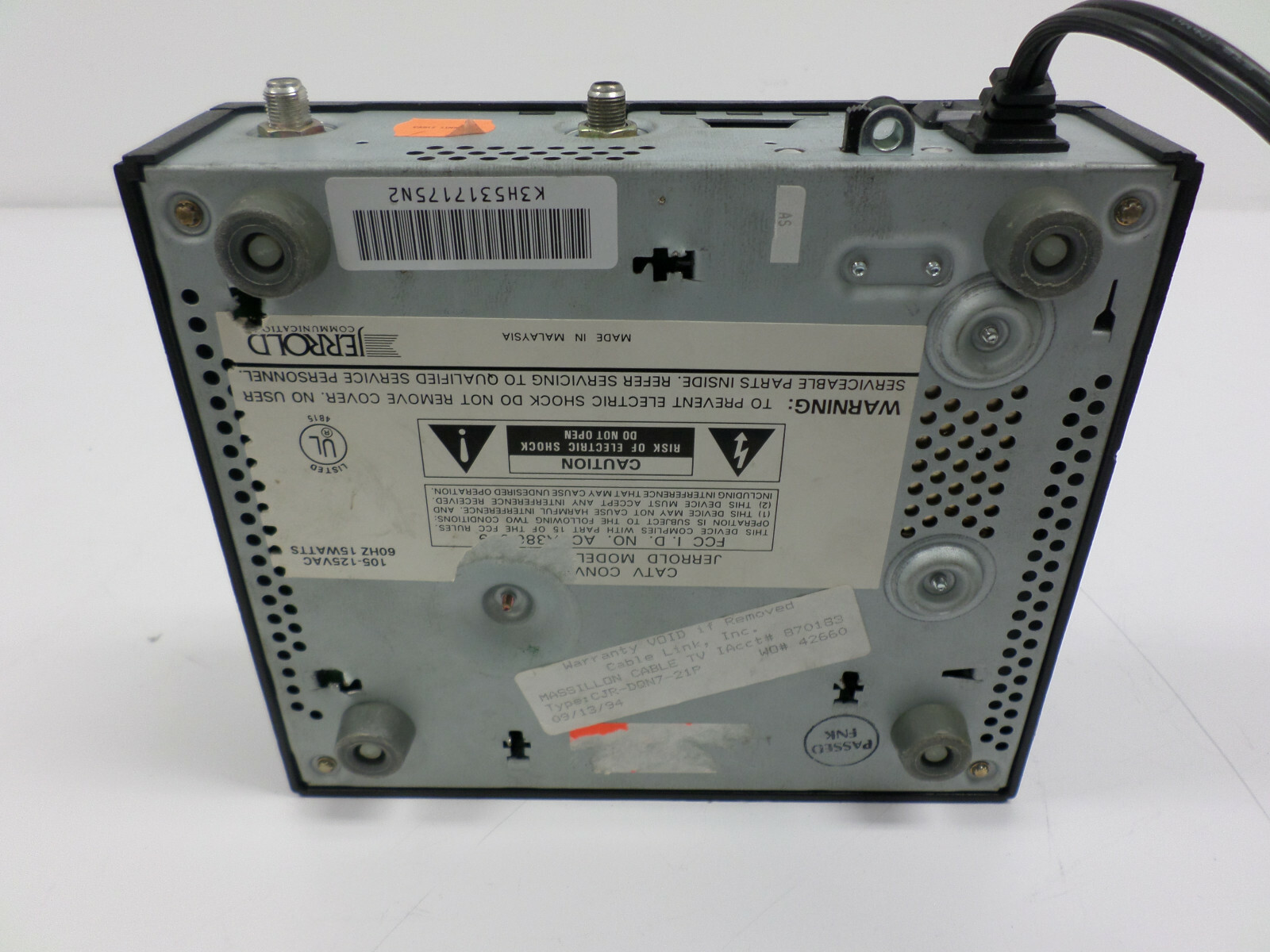 Jerrold STARCOM CATV Converter Model: DQN7- 31 P General Instrument ...