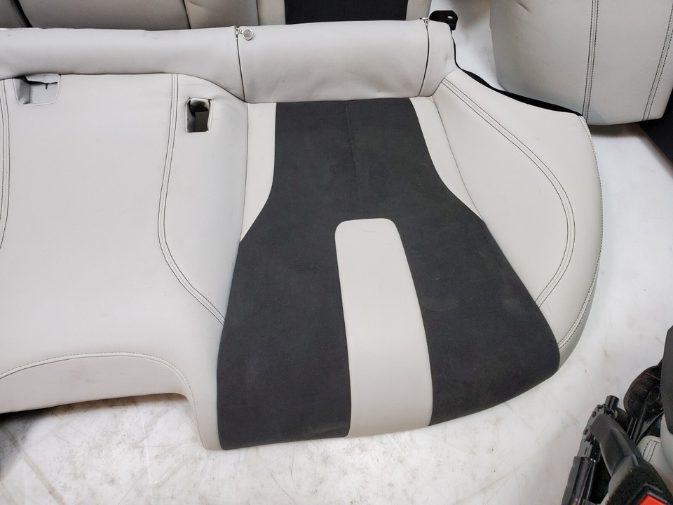 12-18 OEM BMW F06 M6 Merino Leather Silverstone 2 Interior Heated Seats ...