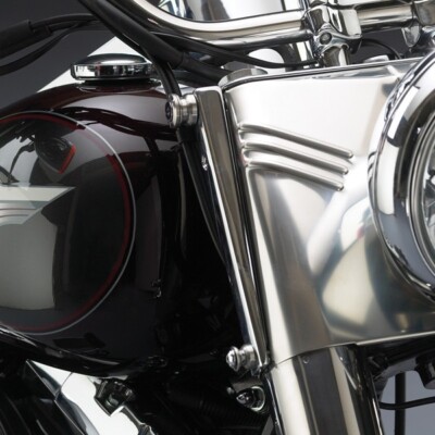 NC Windshield Mount Hardware Kit Quick Release Chrome Harley Softail 05 ...