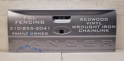 2019-2021 Ford Ranger Tailgate Trunk Lid Liftgate Shell | OEM | Silver ...