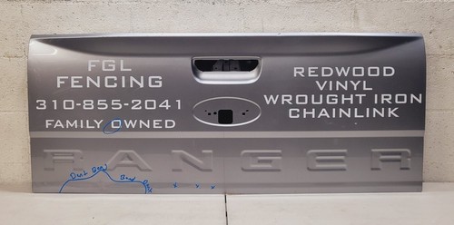 2019-2021 Ford Ranger Tailgate Trunk Lid Liftgate Shell | OEM | Silver ...