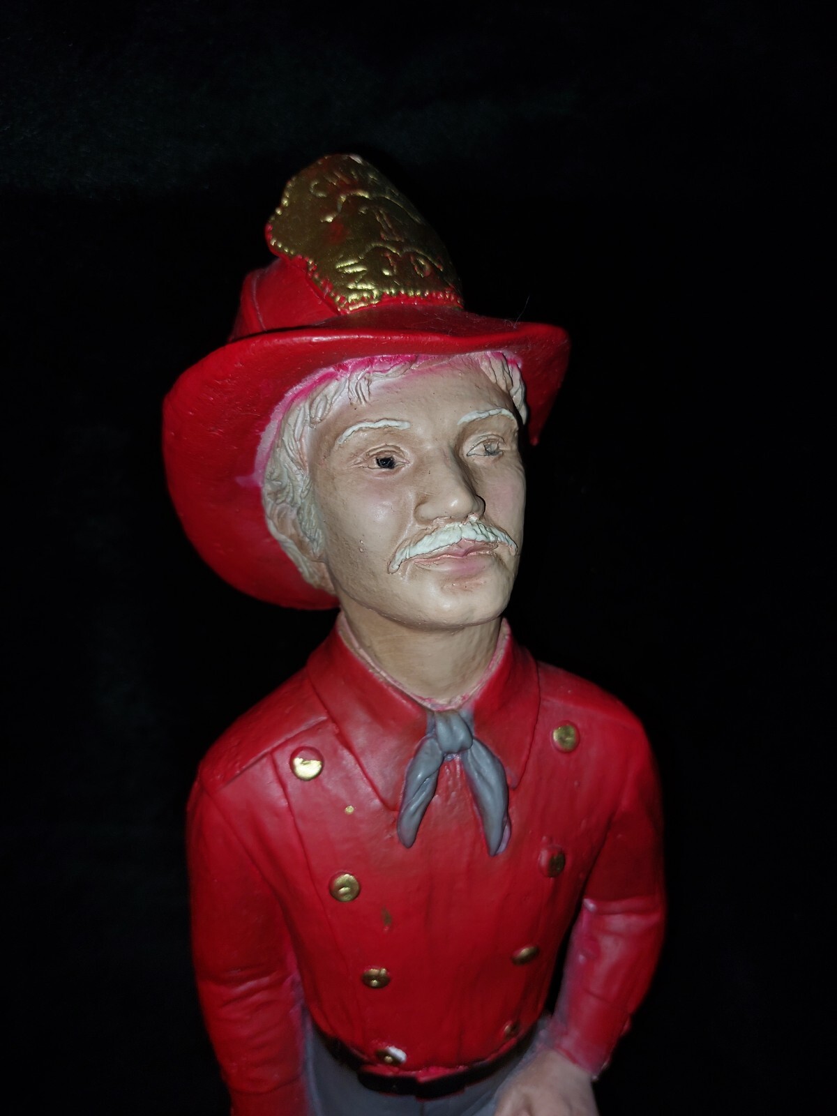 Fireman Statue 15" Plaster Or Ceramic Figure | eBay
