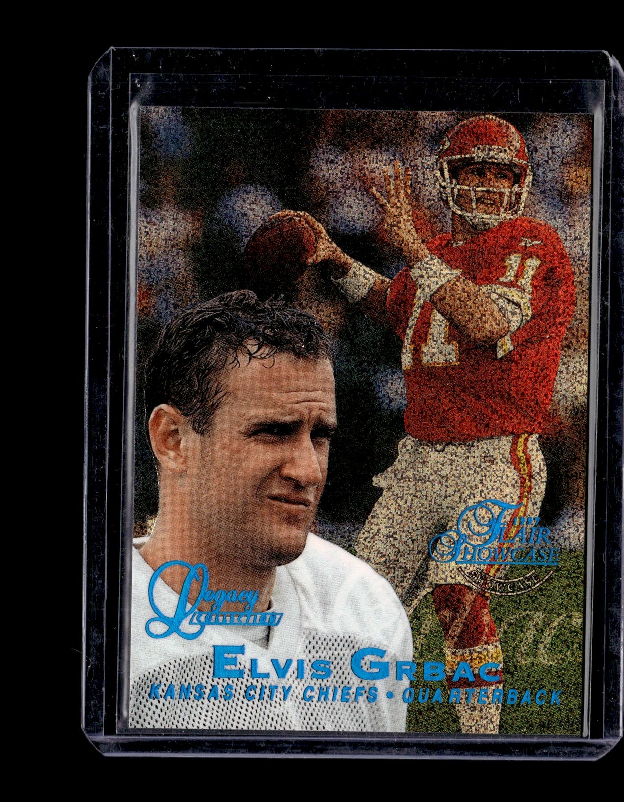 1997 Flair Showcase Legacy Collection Row 0 (Showcase) #41 Elvis Grbac ...