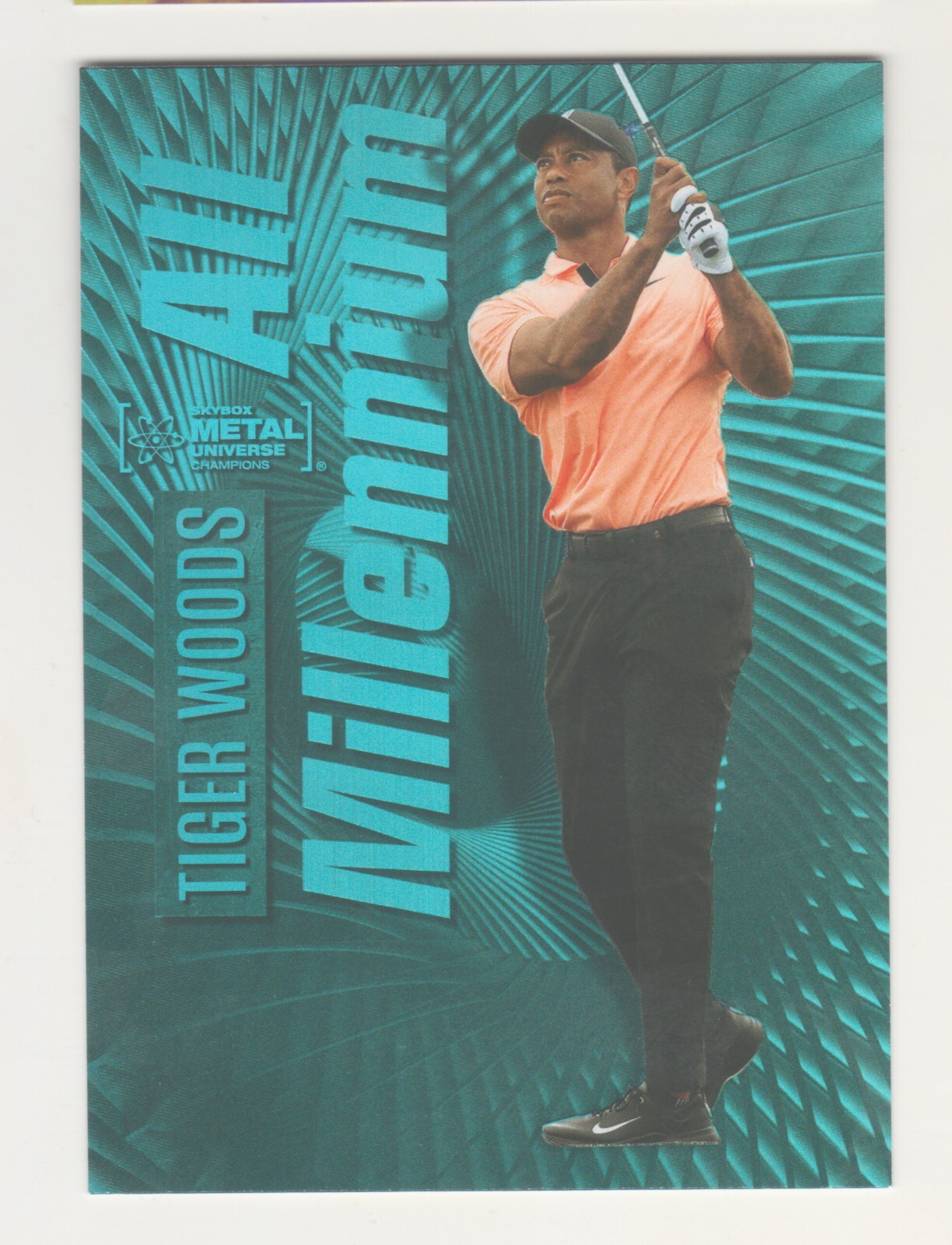2023 Skybox Metal Universe Champions ALL MILLENIUM AQUA #102 TIGER ...