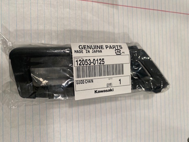 KAWASAKI 12053-0125 GUIDE-CHAIN for sale online | eBay