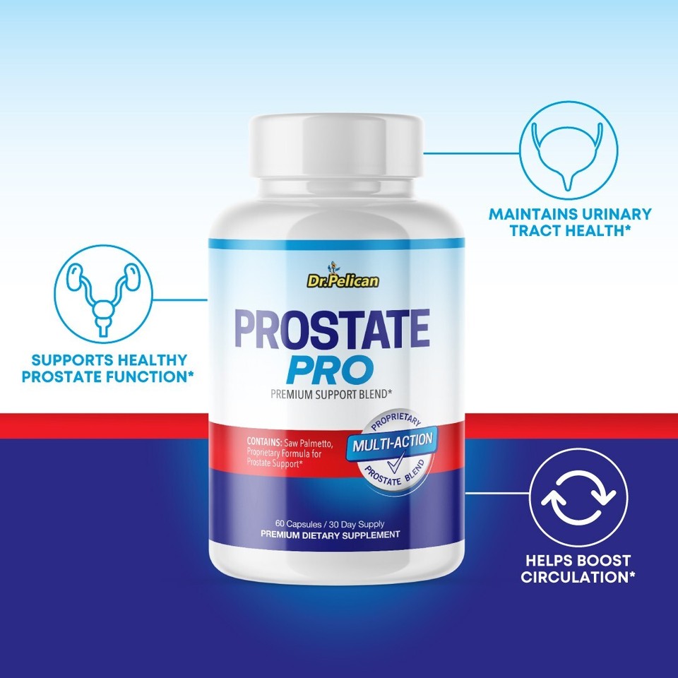 Prostate Pro- Prostate Support- 5 Bottles-300 Capsules | eBay