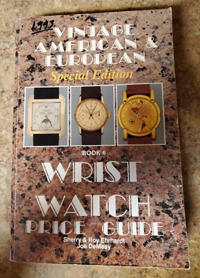 American & European Wrist Watch Price Guide book Sherry & Roy Ehrhardt ...