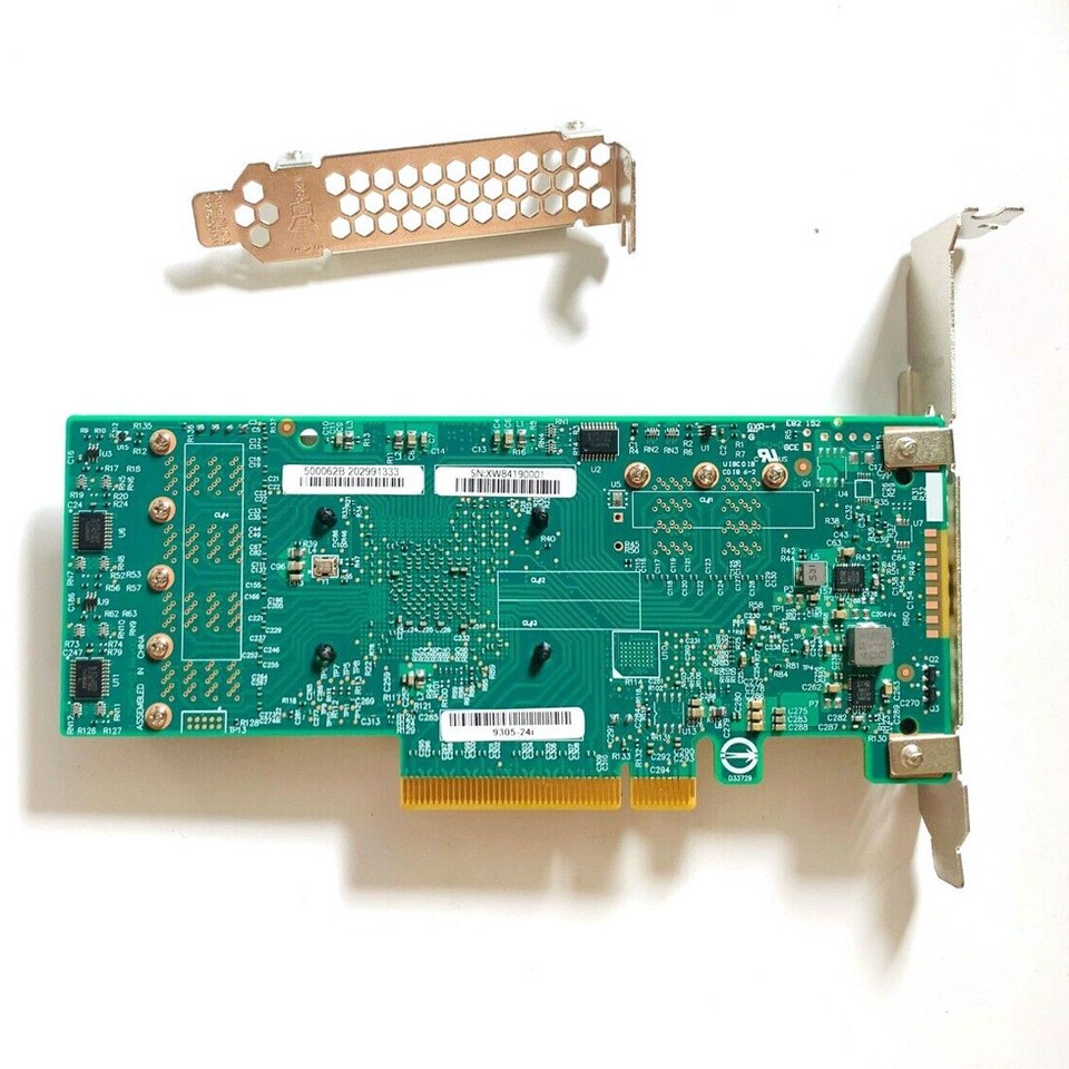 LSI Logic 05-25699-00 9305-24i 24-Port SAS 3.0 12Gb pci-e IT Mode HBA ...